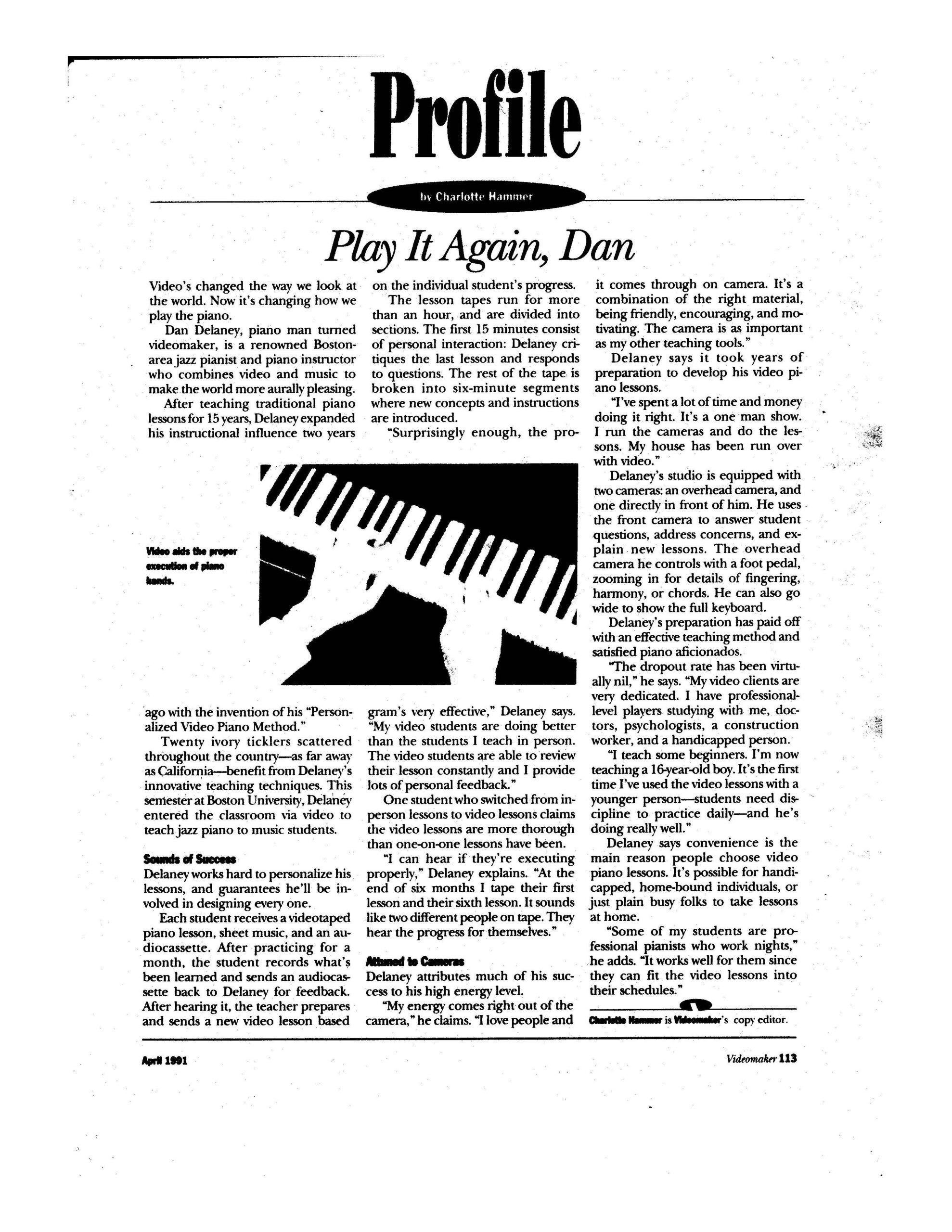 Articles – Dan Delaney